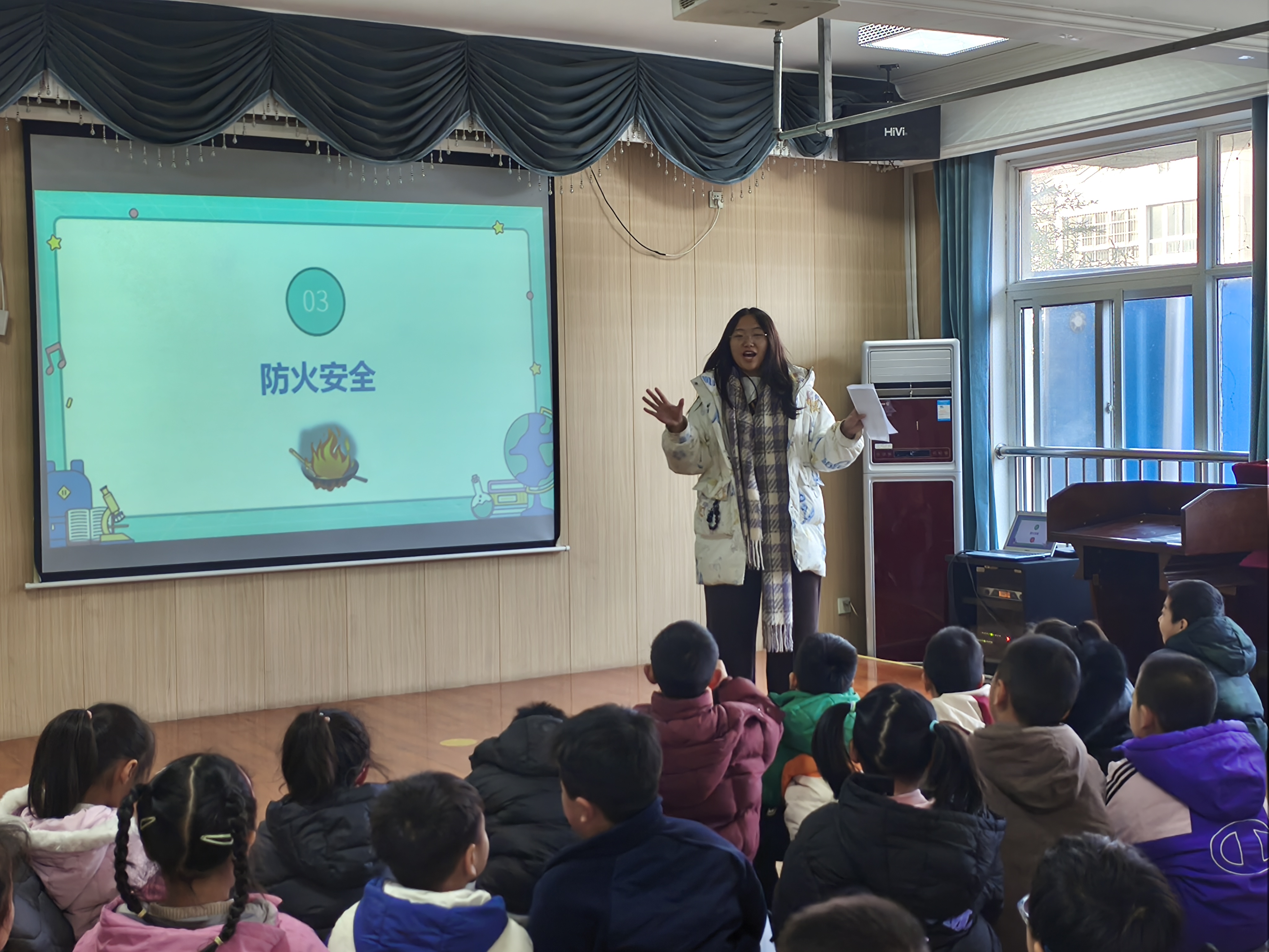 风险意识莫忘怀，防范技能常在手——化工学院团委公益志愿中心赴徐州开发区杨山路幼儿园开展“同路人”系列宣讲活动